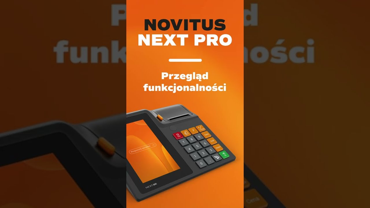 Novitus Next Pro - prezentacja funkcjonalności sprzedaży - YouTube