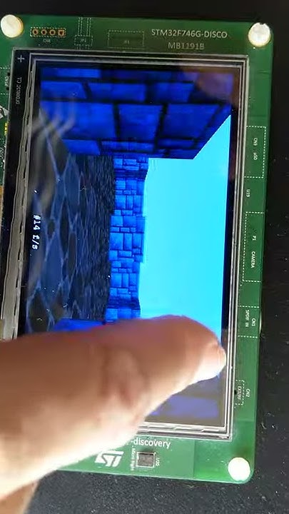 STM32746G-Discovery Raycasting - YouTube