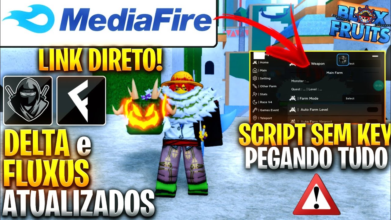 ⚡ [ LINK DIRETO ] Executor FLUXUS, DELTA, ARCEUS e CODEX + SCRIPT ...