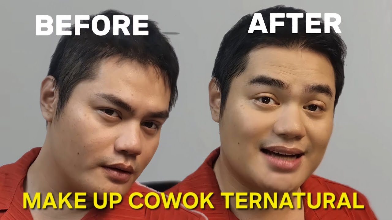 CARA MAKE UP COWOK NATURAL DAN CEPAT TERBARU 2025 - YouTube