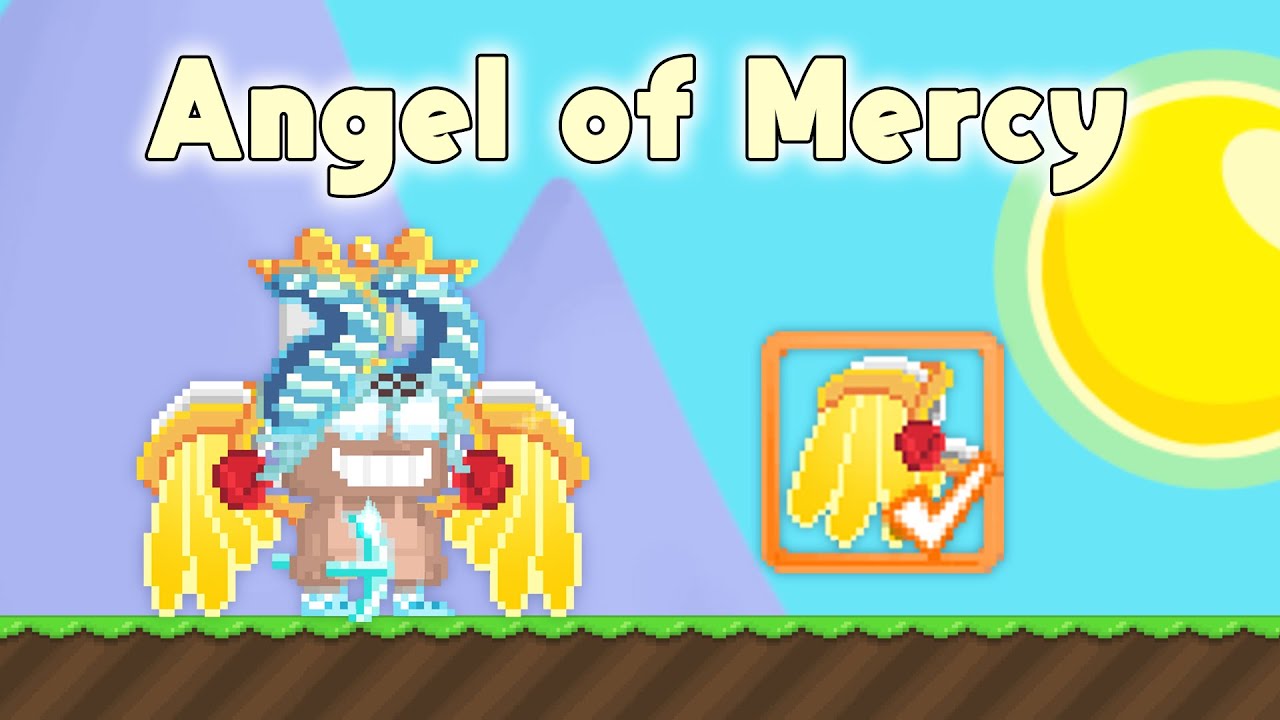 Growtopia - Getting Angel of Mercy Wings! OMG! - YouTube