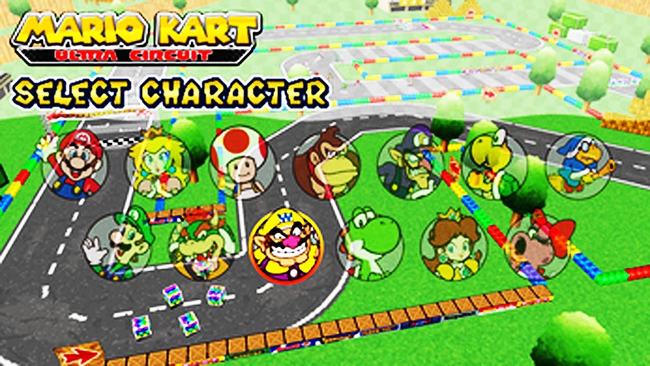 Mario Kart in your Browser - Mario Kart: Ultra Circuit - YouTube