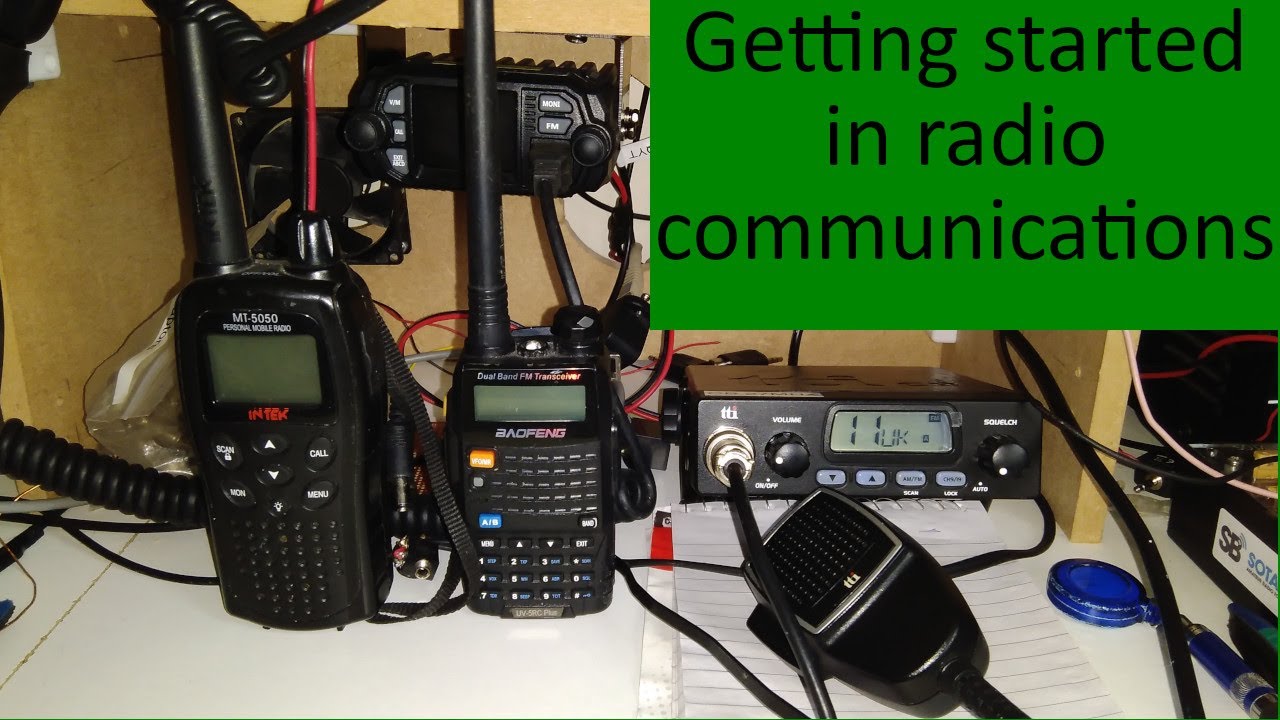 Getting started in radio communications - YouTube