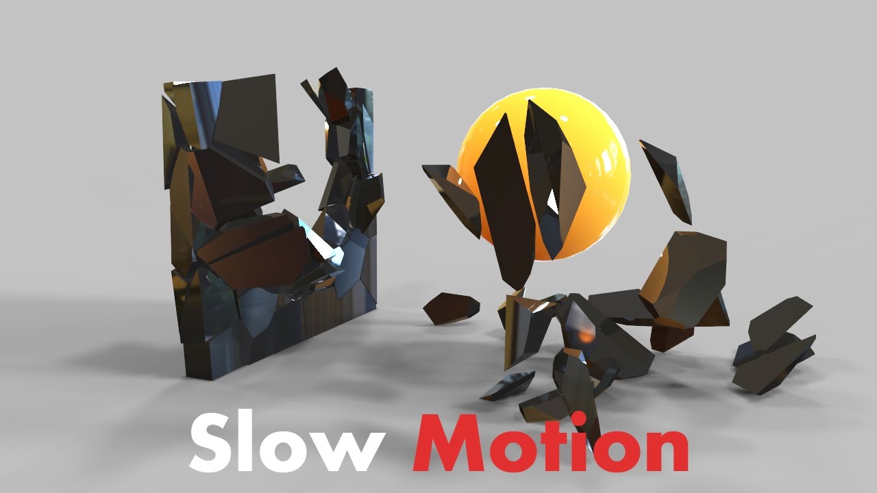 Satisfying wall breaking animation - YouTube