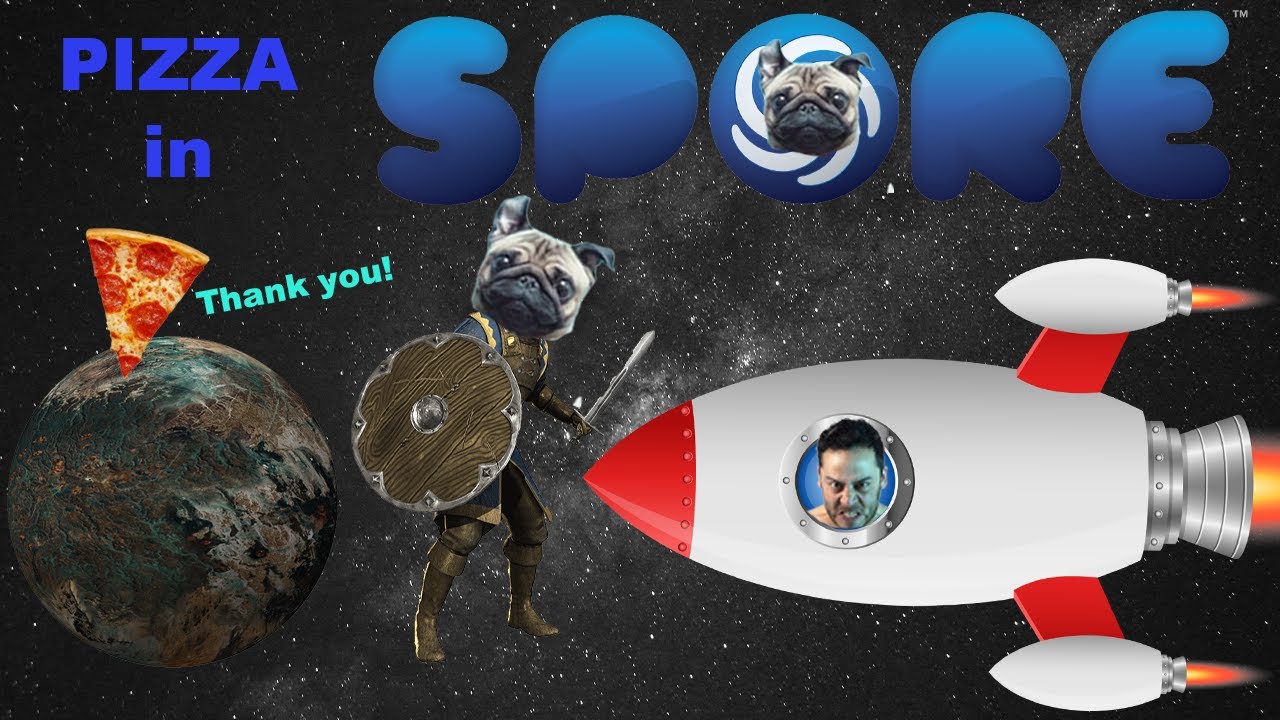 I made Pizza in Spore [aka food in Spore part 4] - YouTube