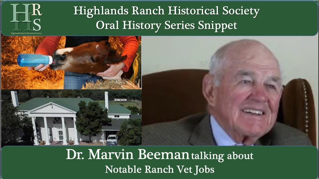 Dr. Beeman notable ranch vet jobs - YouTube
