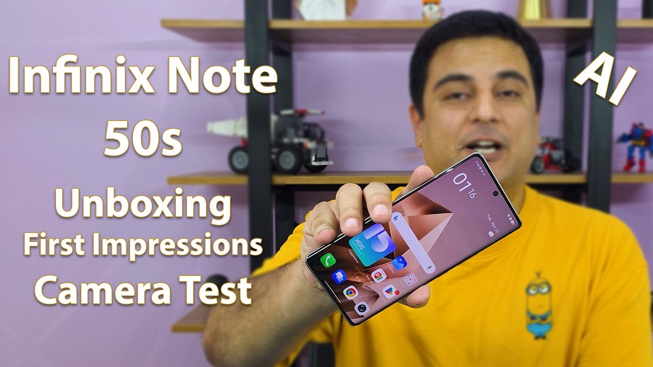 Infinix Note 50s Unboxing, First Impressions, Camera Test, AI Features ...