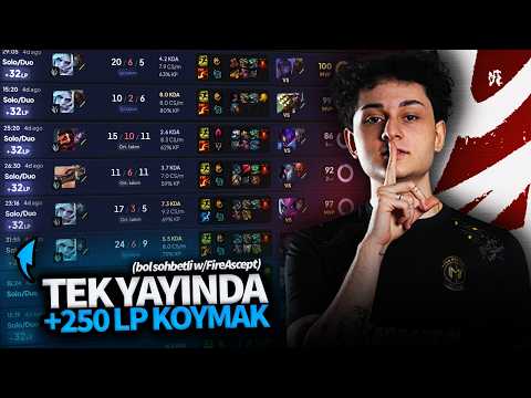 TEK YAYINDA +250 LP KOYMAK! | 113 w/@fireascept