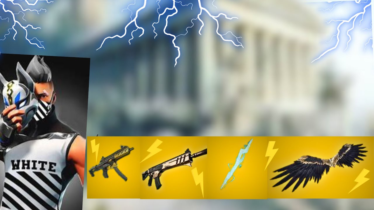 FAIRE TOP 1 QU'AVEC les ECLAIR de ZEUS et les AILES sur FORTNITE - YouTube