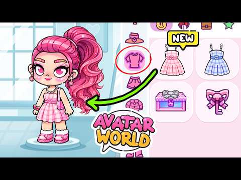 NEW! UNLOCK the CUTE PINK COLLECTION – SUPER SECRETS in Avatar World 🌍 PAZU