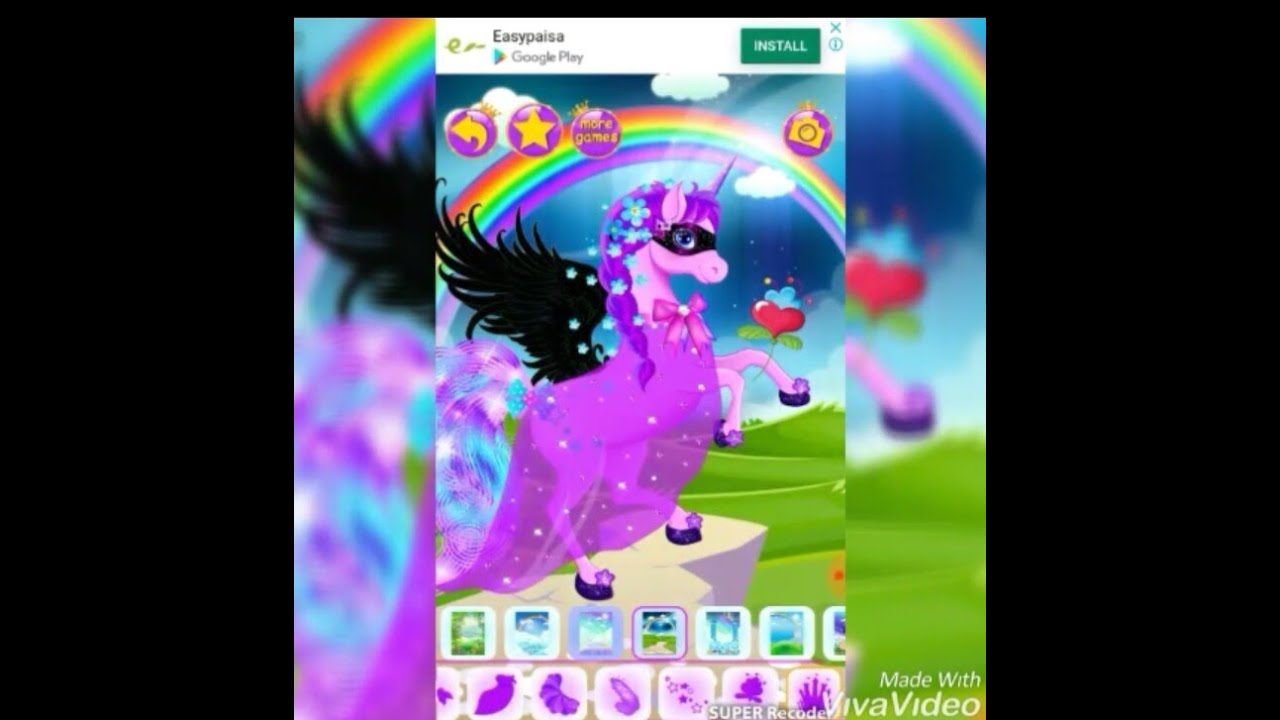 Enjoy playing dress up to beautiful pink pony with boo boo kids tv ...