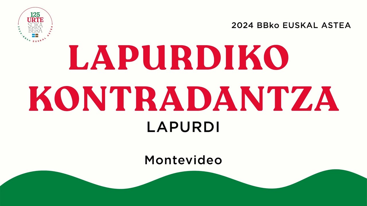5. Semana Nacional Vasca 2024 Bahía Blanca - Lapurdiko Kontradantza ...