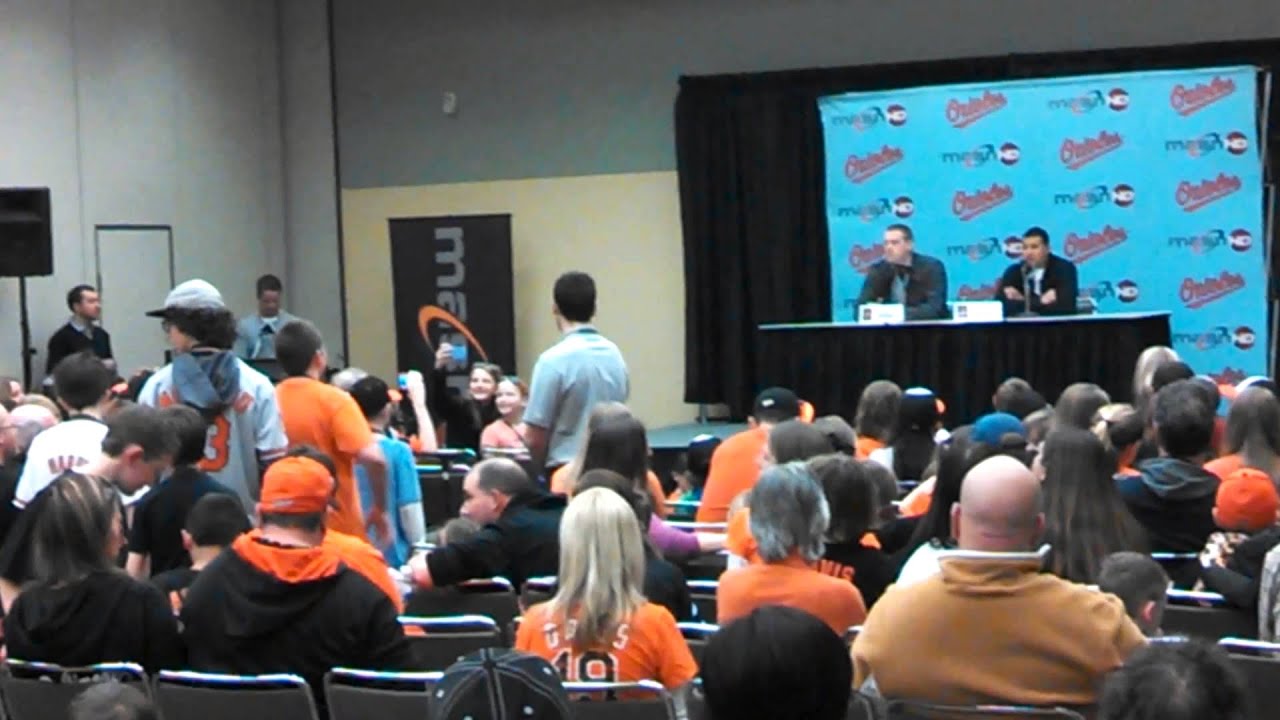 Orioles FanFest 2015 - YouTube