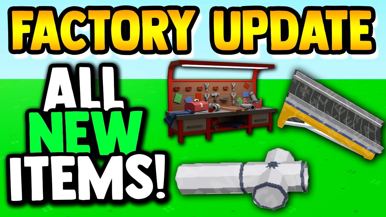 ALL *NEW* FACTORY ITEMS!! | Islands ROBLOX - YouTube