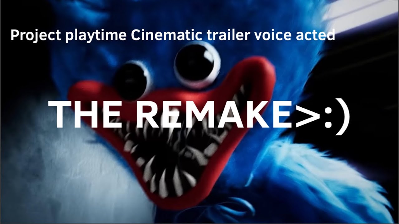 Project playtime cinematic trailer voice acted - YouTube
