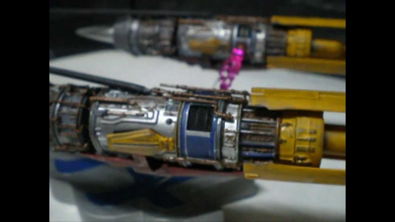 Anakin´s Podracer custom light up & engines by Pakojontas - YouTube