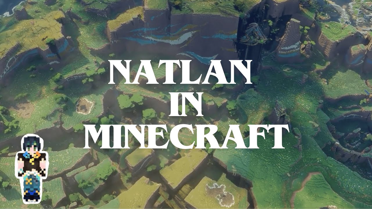 Natlan was made by Minecraft #genshinimpact #minecraft - YouTube