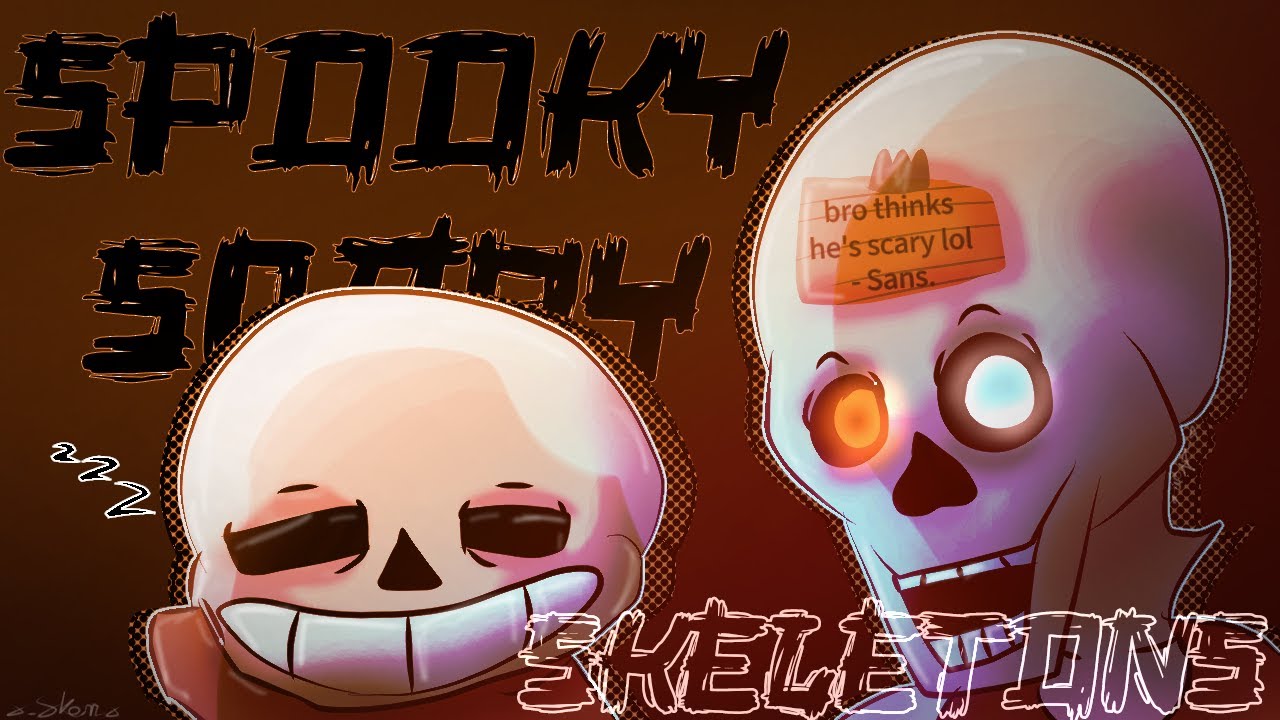 [UNDERTALE] Spooky Scary Skeletons | Animation Meme - YouTube