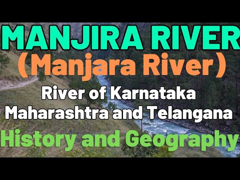 History of Manjira River | Geography of Manjira River| Rivers of ...