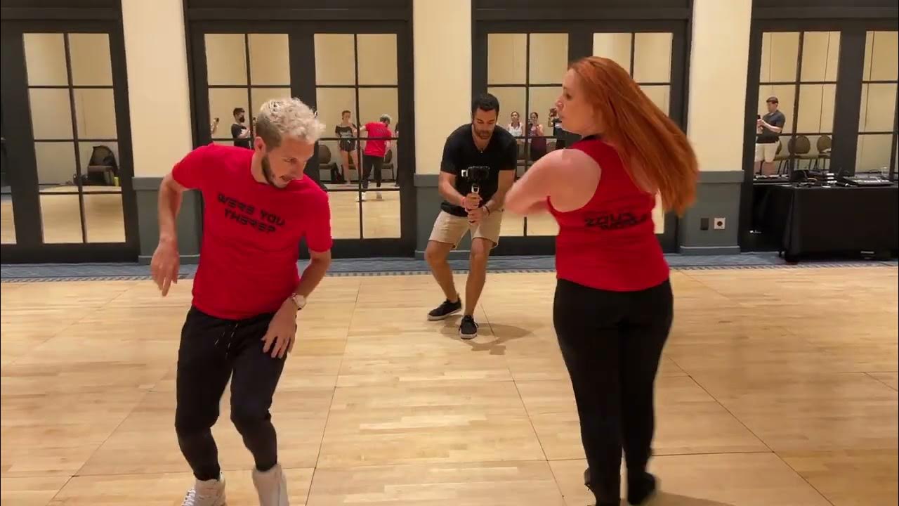 BZWC 2022 Bruno & Fae Brazilian Zouk Dance Demo - YouTube