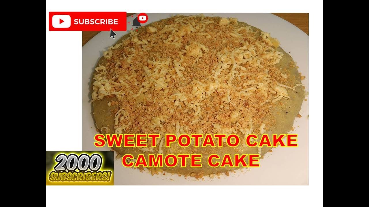 Homemade Sweet Potato Cake | Mini Cake gawa sa camote | Tipid Cake ...