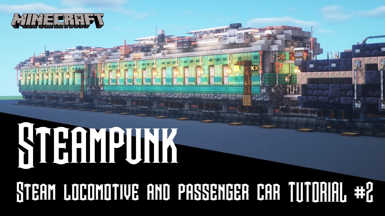 Steampunk Train Station Minecraft