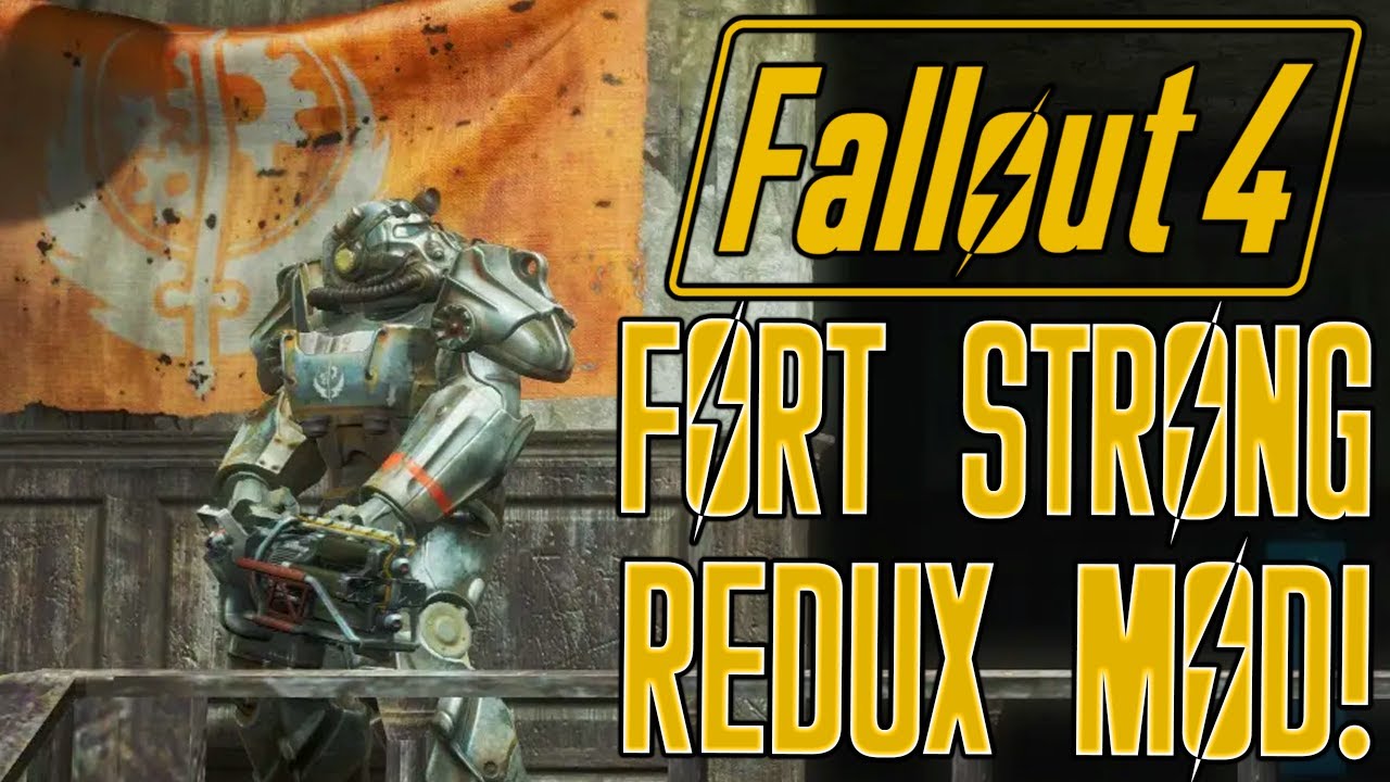 Fallout 4 Brotherhood Of Steel Fort Strong Takeover Mod Playthrough ...