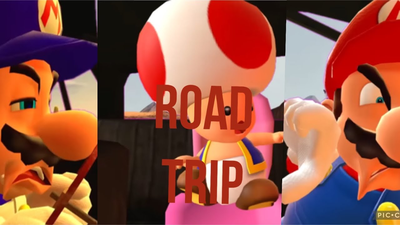 Road trip (day out but mario smg4 and toad sing it) - YouTube