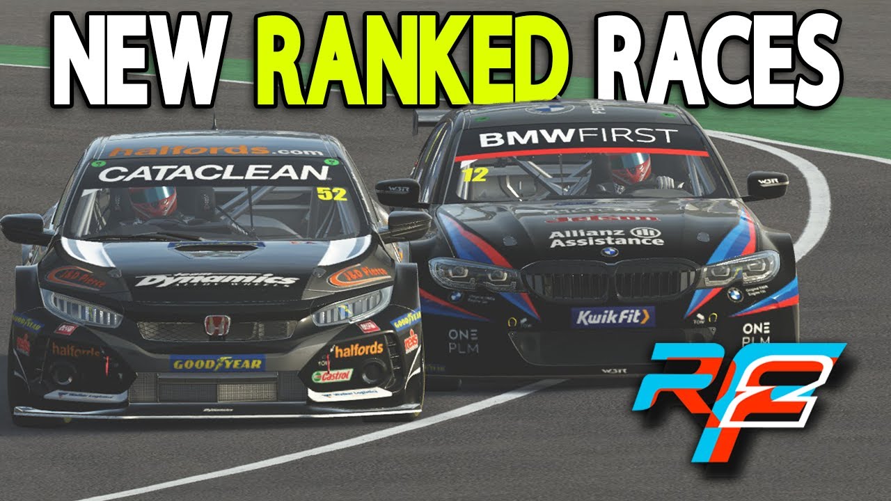 NEW rF2 Ranked Race | BTCC at the Nurburgring - YouTube
