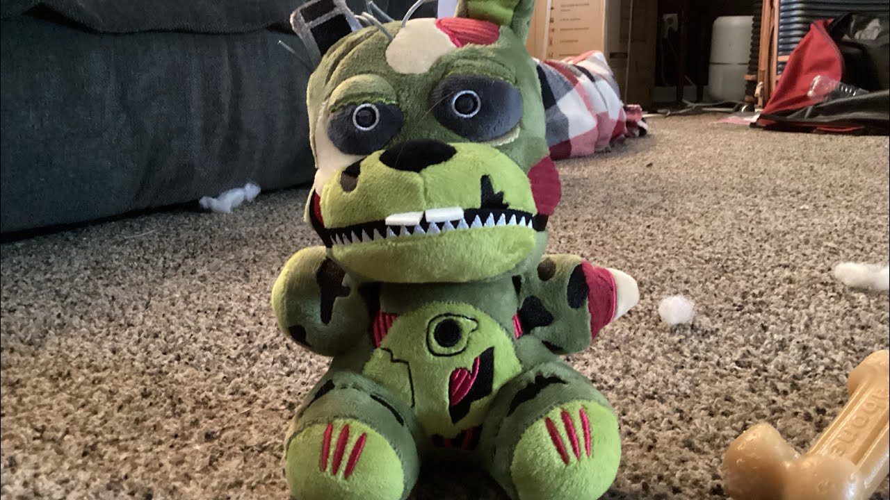 Unboxing and Reviewing Scraptrap Plush - YouTube