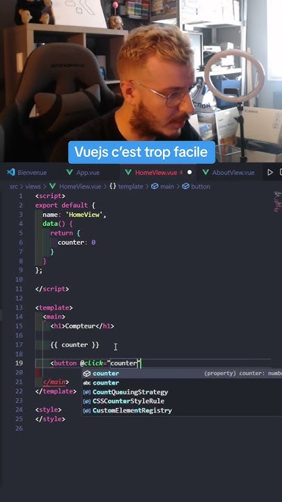 Vuejs Exemple Codinglife Coding Webdeveloper Programming Fyp Code Developpeurweb