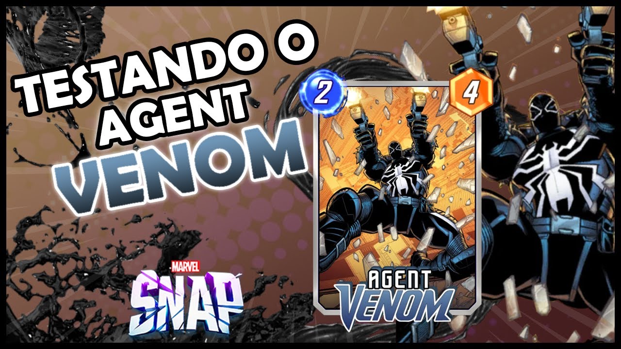Testando o Agent Venom - Marvel Snap - #MarvelSnap #Marvel #Snap # ...