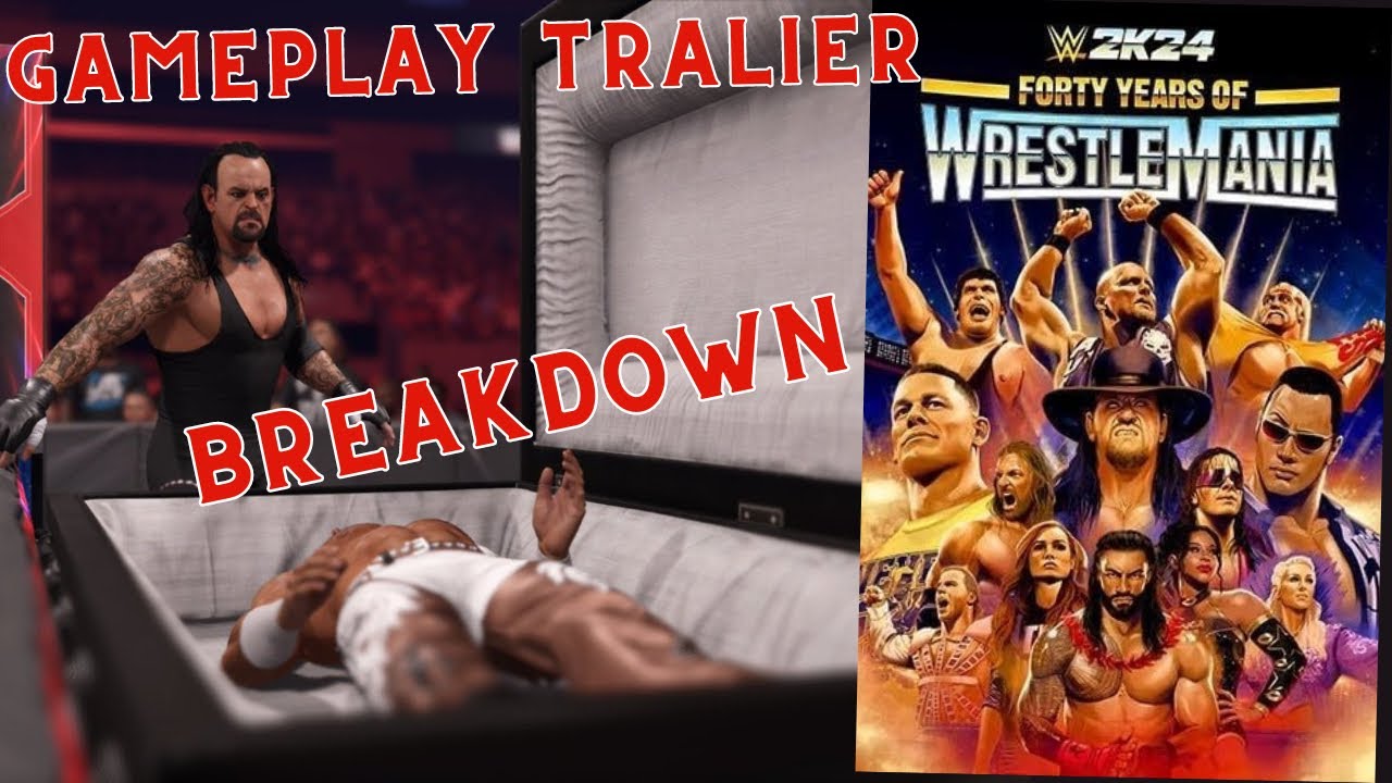 NEW WWE 2K24 Gameplay Trailer walkthrough Breakdown! - YouTube