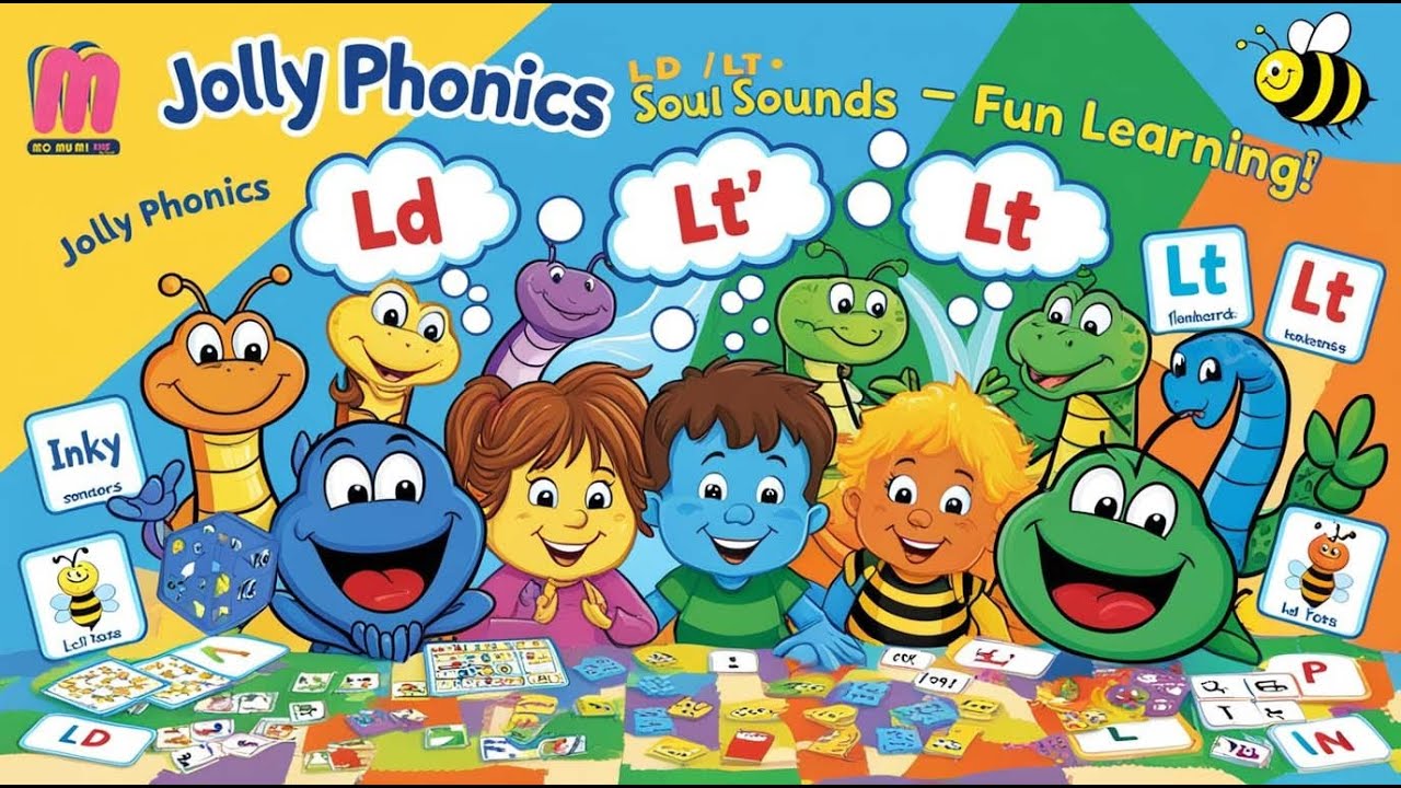Jolly Phonics & 'ld'/'lt' Sounds – Fun Learning! - YouTube