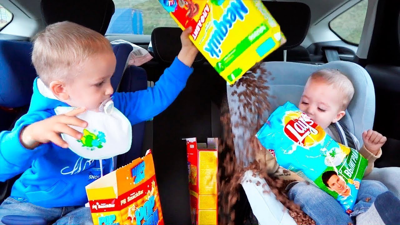 LEARN COLORS WITH BAD BABY & FOOD FIGHT Johny Johny Song Nursery Rhume ...