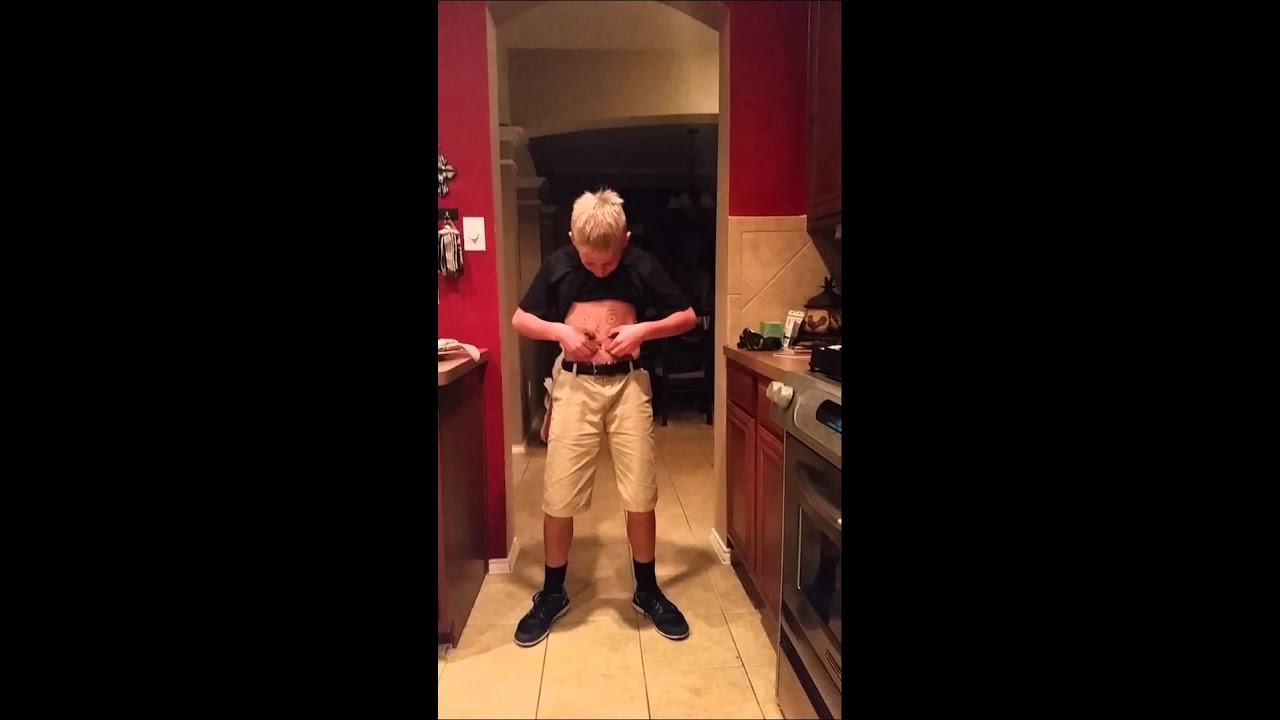 Billy the talking tummy - YouTube