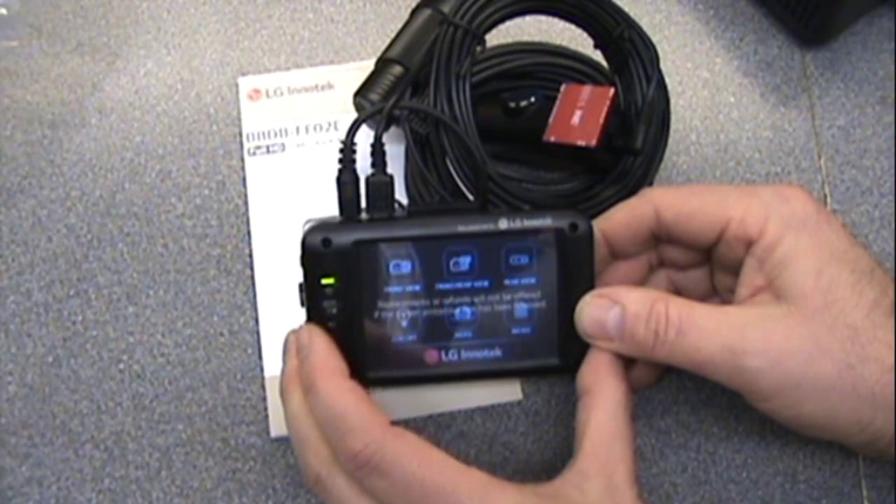 LG Innotek Dual Camera Dashcam - YouTube