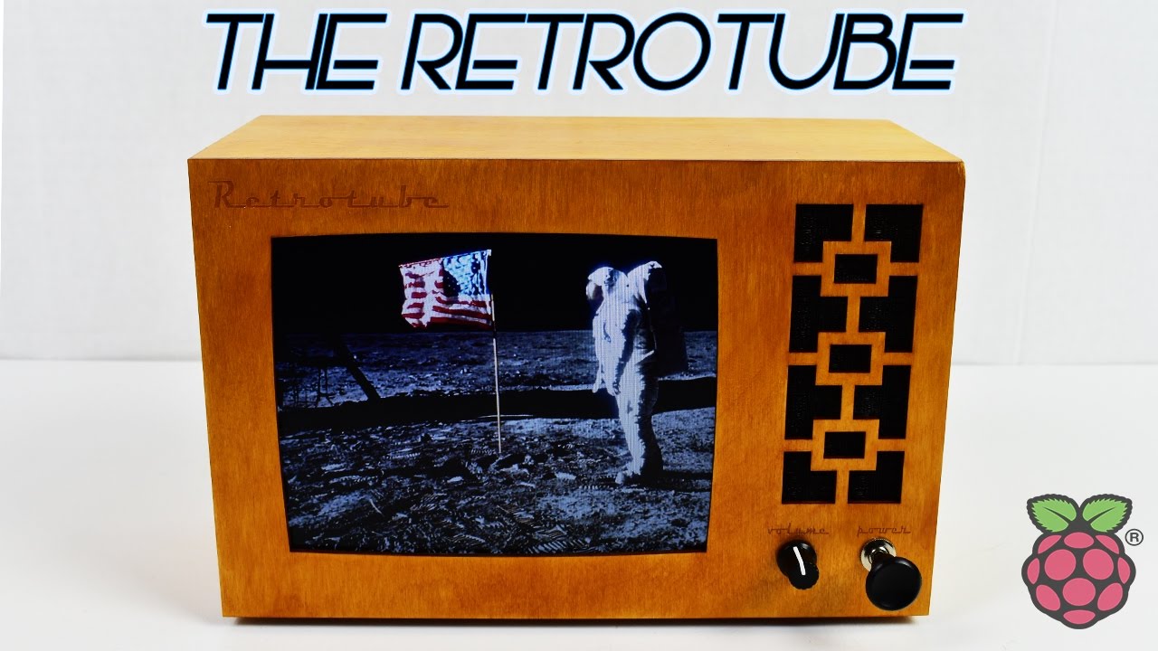 RetroTube Raspberry Pi Case/Screen/Speakers On KickStarter Now - YouTube