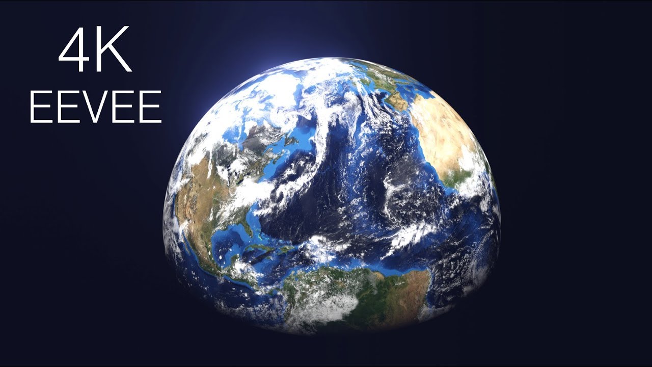 [2.8] Blender EEVEE 4K Earth Render - YouTube