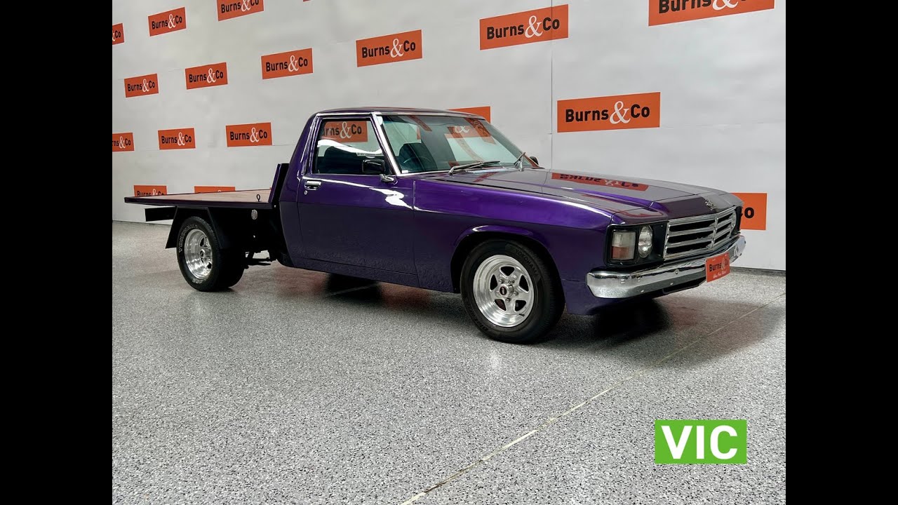 1980 Holden WB Commercial 355 Stroker V8 Automatic - YouTube