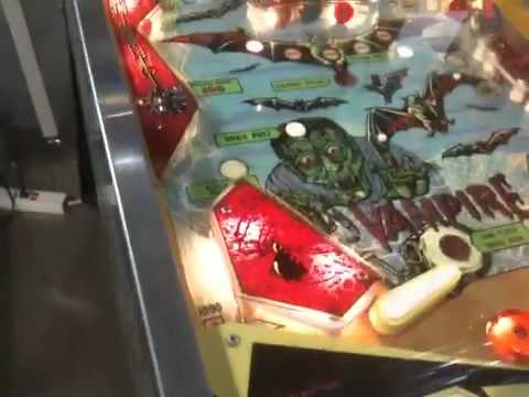 Bally Vampire pinball machine - YouTube