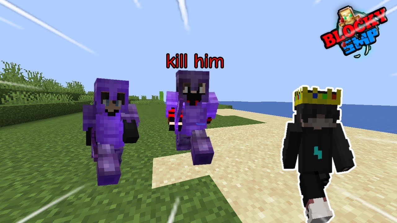 No Armour Challenge in Deadliest Minecraft SMP || Blocky SMP - YouTube