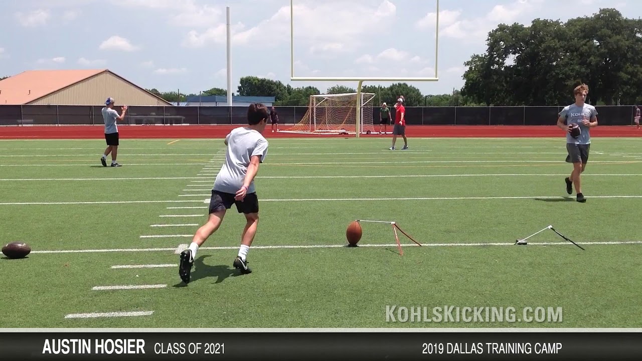 Austin Hosier 2019 Dallas Training Camp - YouTube