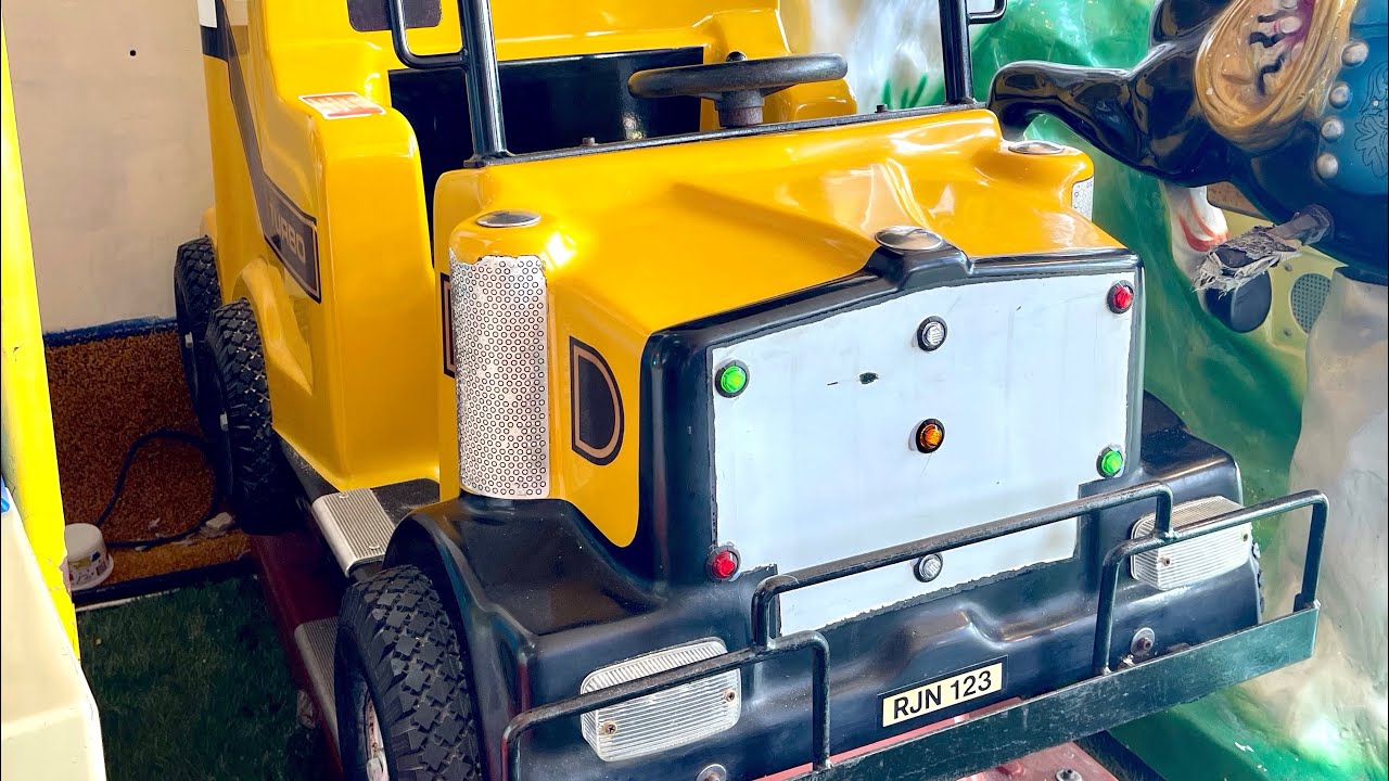 Jolly Roger Turbo Truck Coin Operated Kiddie Ride - YouTube