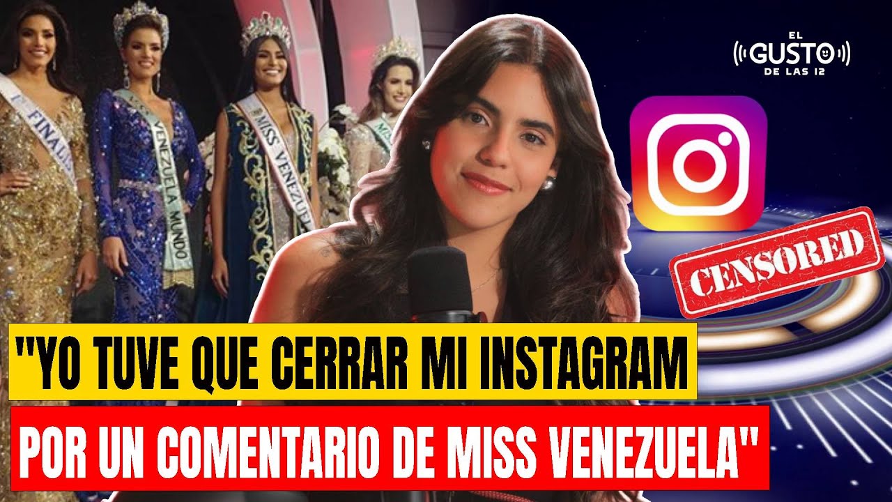 "YO TUVE QUE CERRAR MI INSTAGRAM POR UN COMENTARIO DE MISS VENEZUELA" - YAMEL CASTRO - YouTube