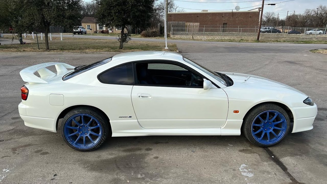 My Nissan s15 finally got a new paint job! - YouTube