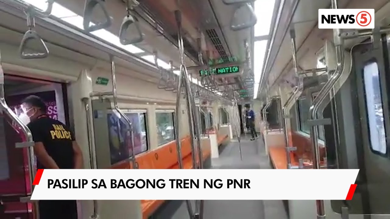 Bagong tren ng PNR - YouTube