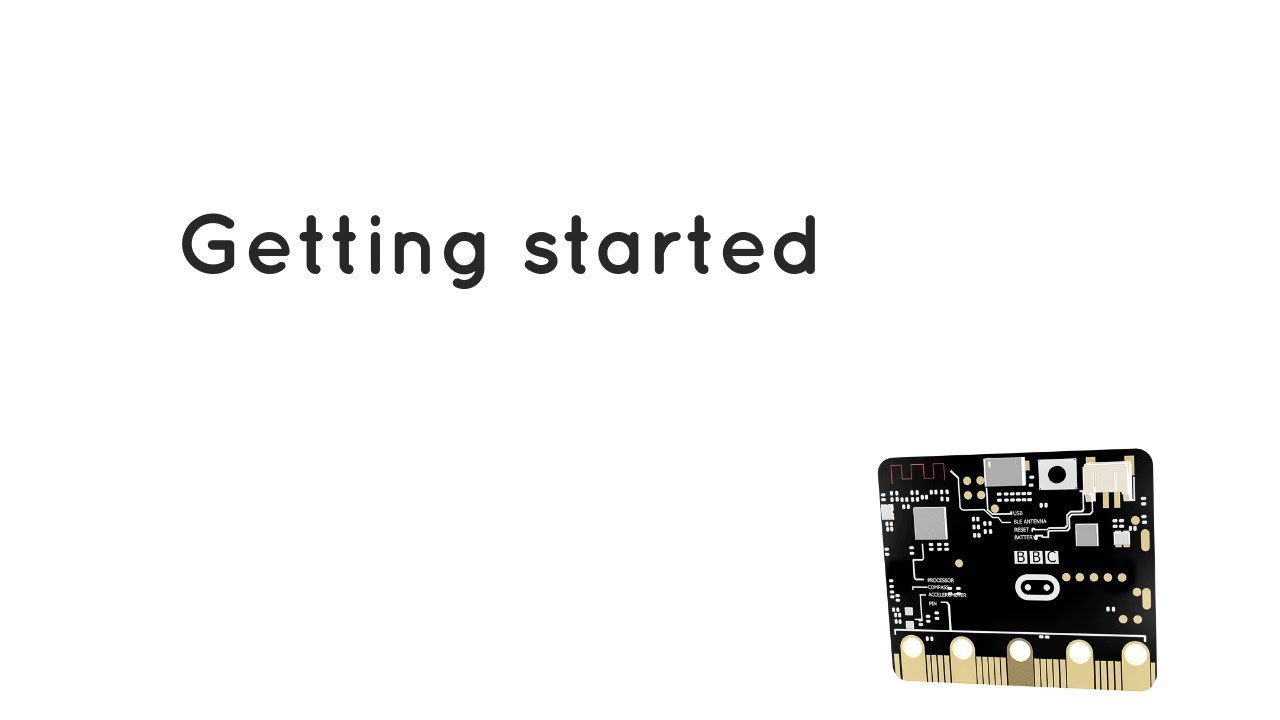 Getting Started With Coding On The Microbit Youtube