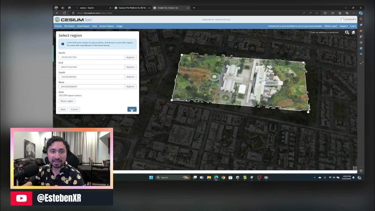 Importing Offline Geospatial Data into Unity Engine - Cesium Ion - YouTube