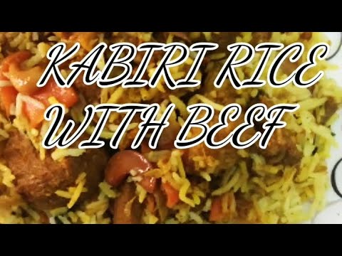 Kabiri beef biriyani/Special rice recipe - YouTube